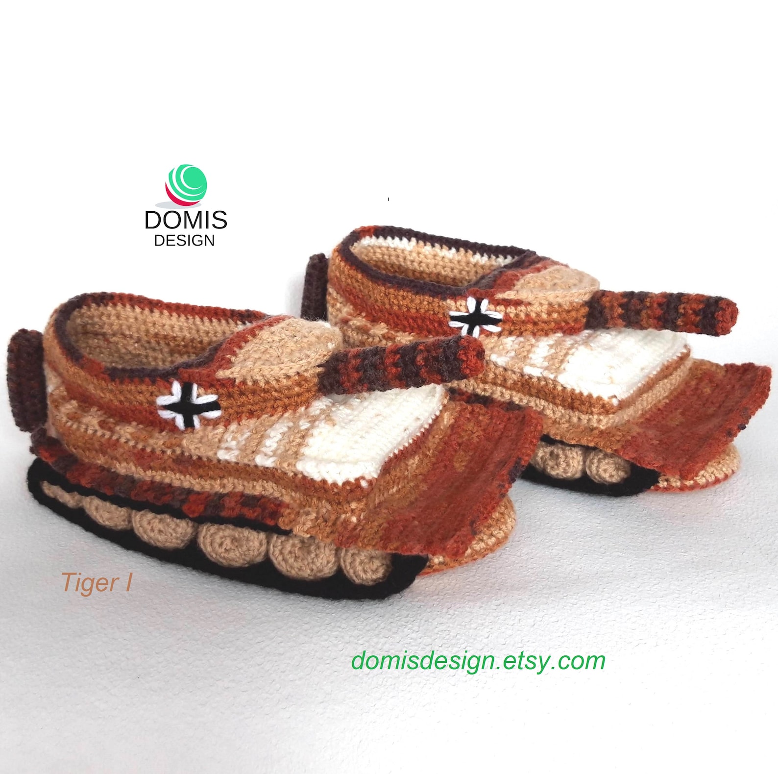 Tank Slippers Camouflage/ German Tiger 1 /Gift for Men | Etsy