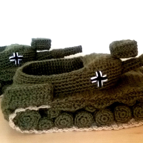 Army Tank Slippers - Etsy