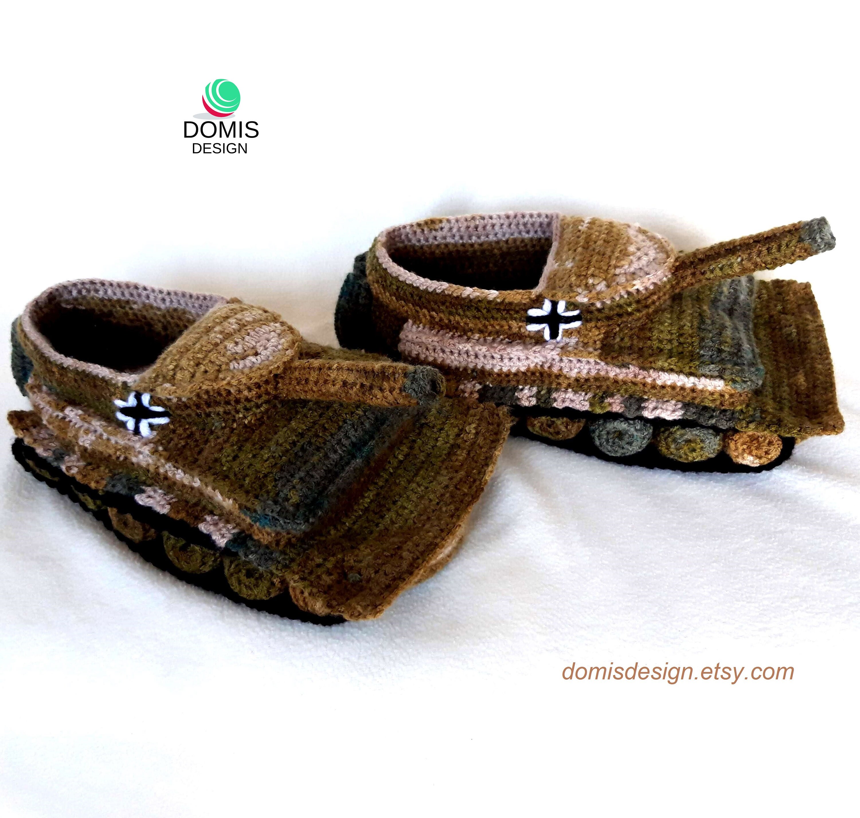 Tank Slippers Camouflage/ German Tiger 1 /Gift for MenMADE to | Etsy