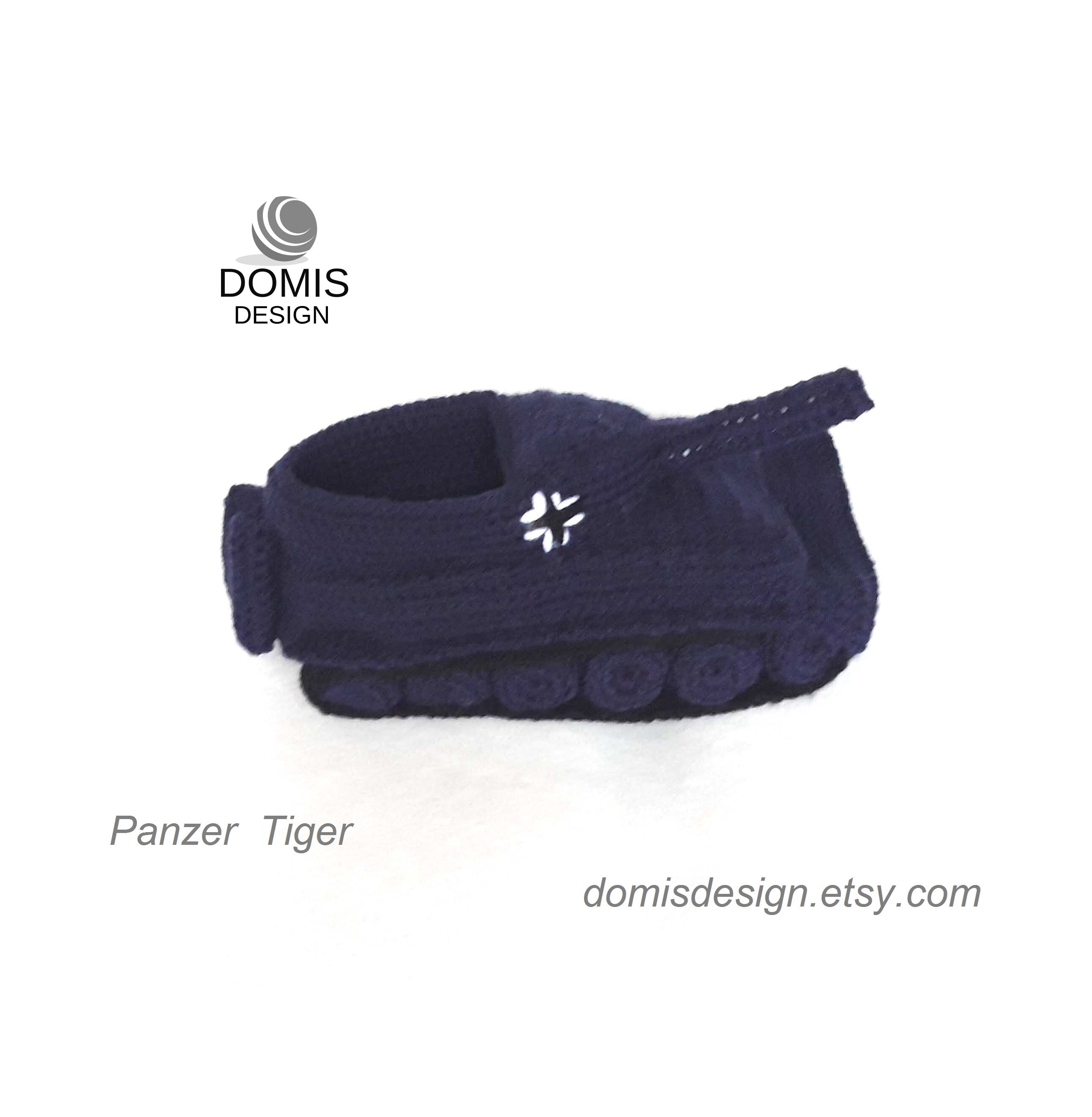 Tank Slippers Tiger 1 Dark Blue Slippers Fun Slippers Shoes - Etsy