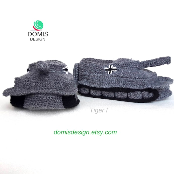 Tank Slippers - Etsy