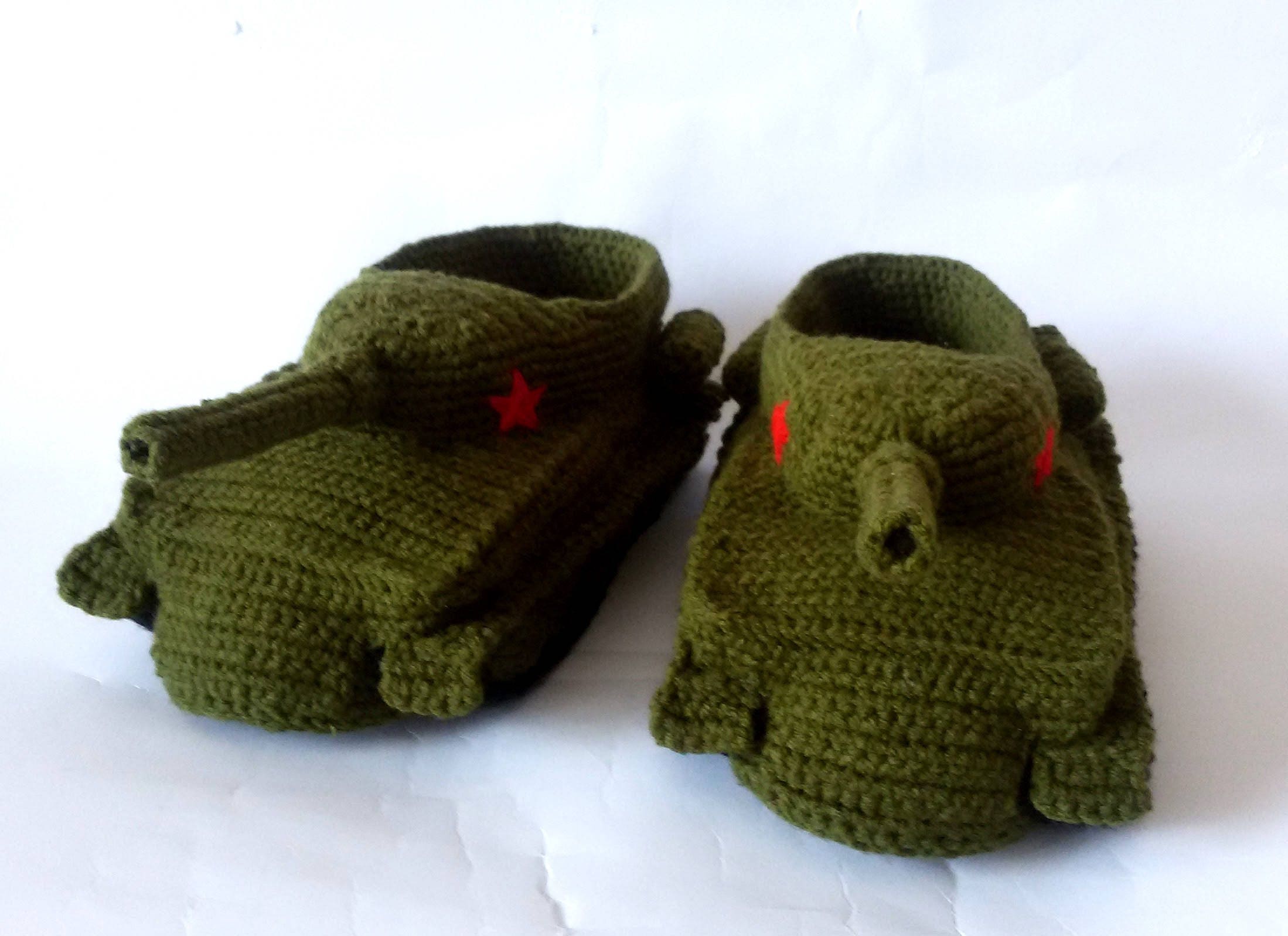 Tank Slippers T-34 Russian Tank Slippers Gift for Men - Etsy