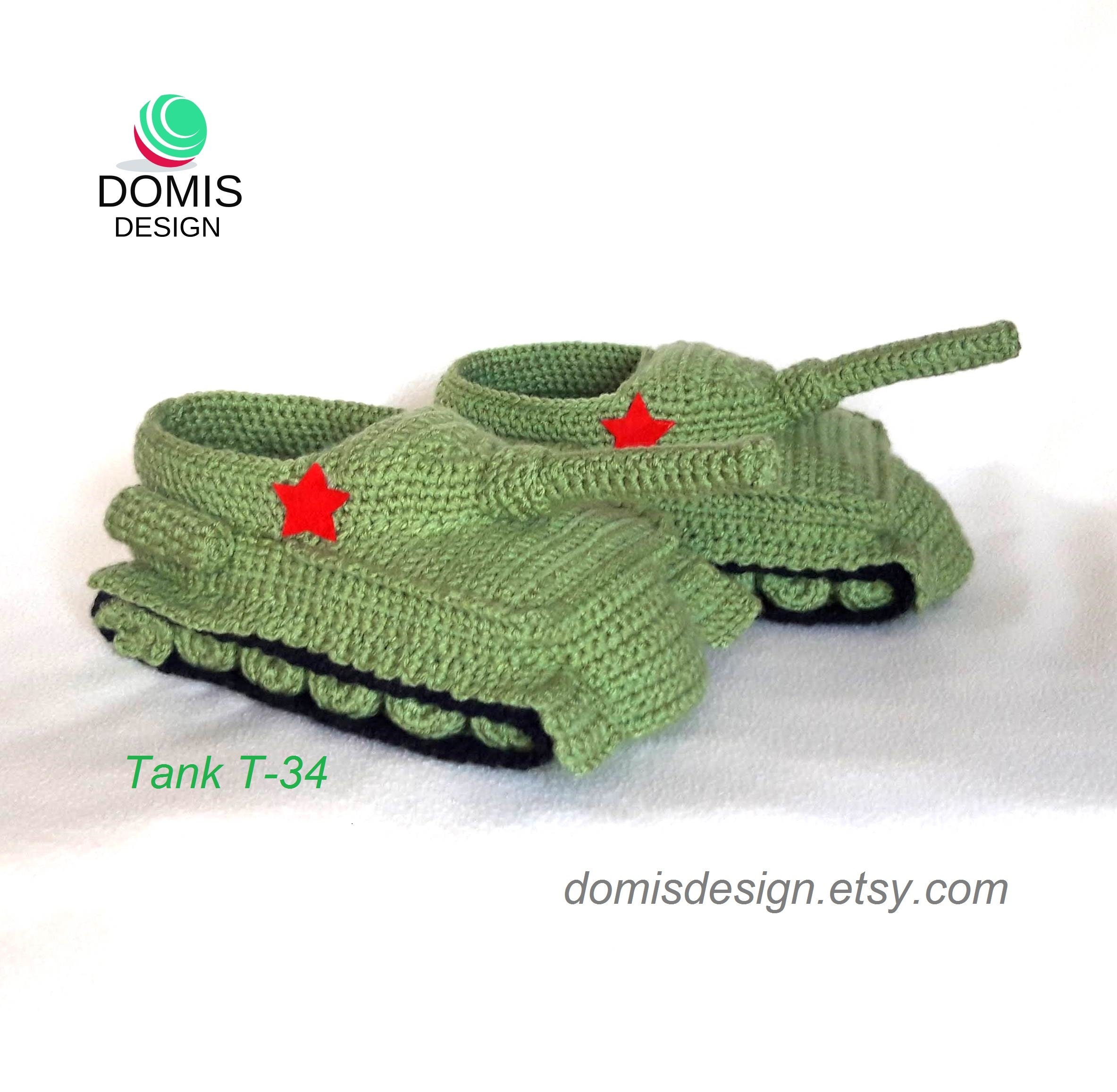 Tank Slippers Т-34 in Light Green Color Gift for Men Soviet - Etsy