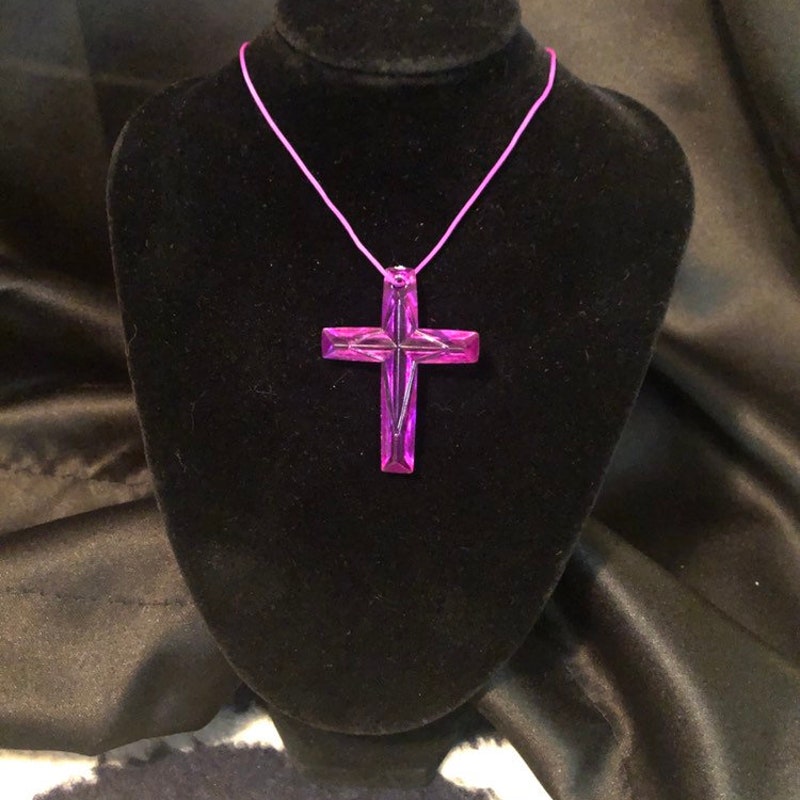 Plastic Cross Pendants - Etsy