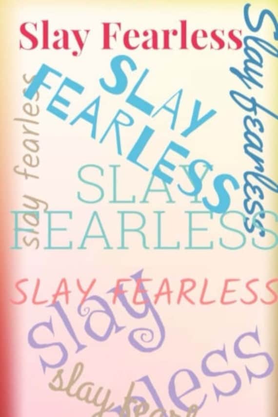 Slay Fearless Writing Journal | Etsy