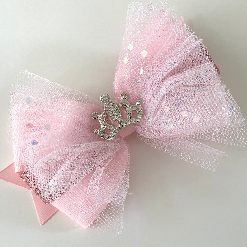 Baby Bow With Tiara - Etsy
