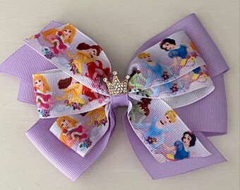 Princess Hair Bow | Etsy