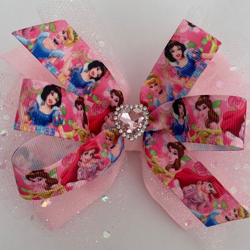 Disney Princess Bows - Etsy