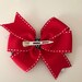 Back to School Bow First Day of School Bow Red and Black School Bow ABC ...