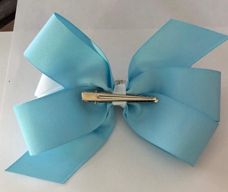 Cinderella Hair Bow Disney Hair Bows Disney Princess Hair Bows | Etsy