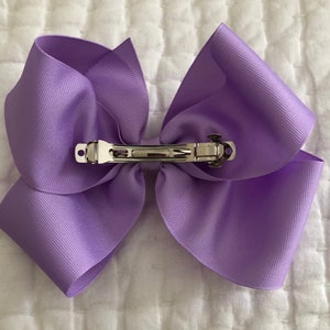 Jumbo Boutique Hair Bow Six Inch Hair Bows in Many Colors Assorted ...