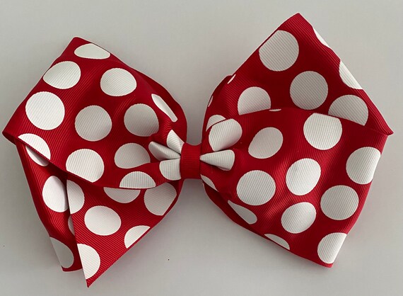 Disney Red Bow Disney Minnie Mouse Red Luxe Bow Headband Little