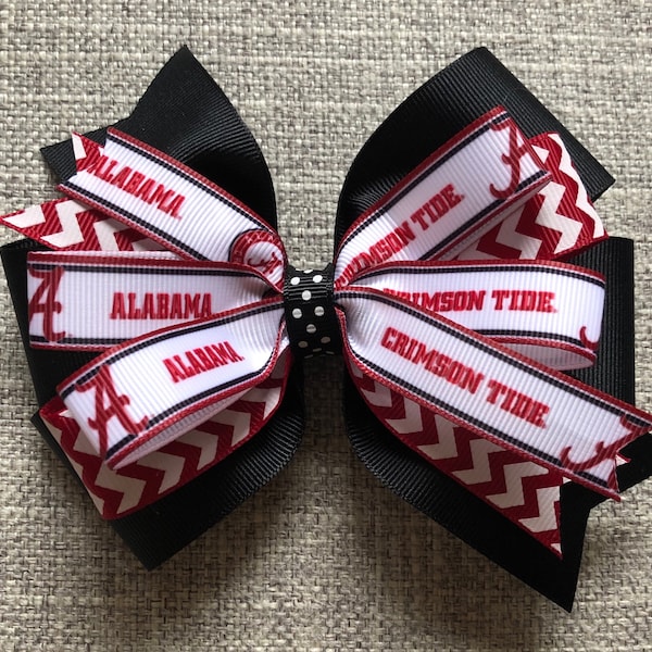 Alabama Hair Bow - Etsy
