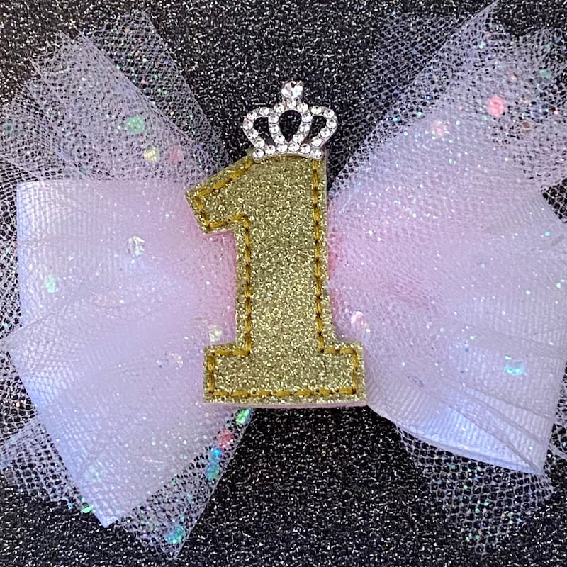 First Birthday Bows - Etsy