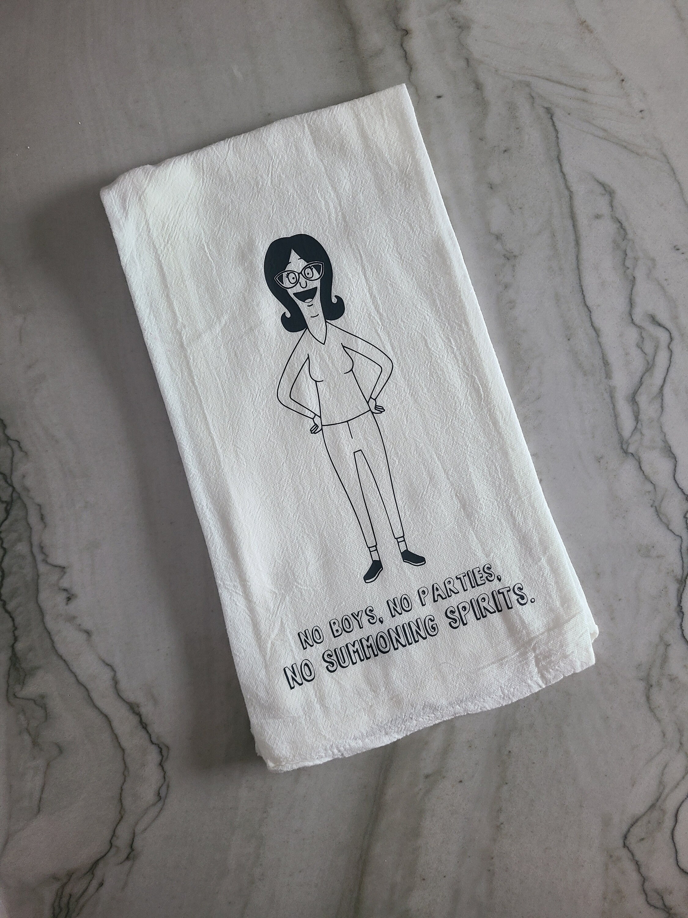 Linda Belcher Bob's Burgers Flour Sack Towel Tea Towel - Etsy