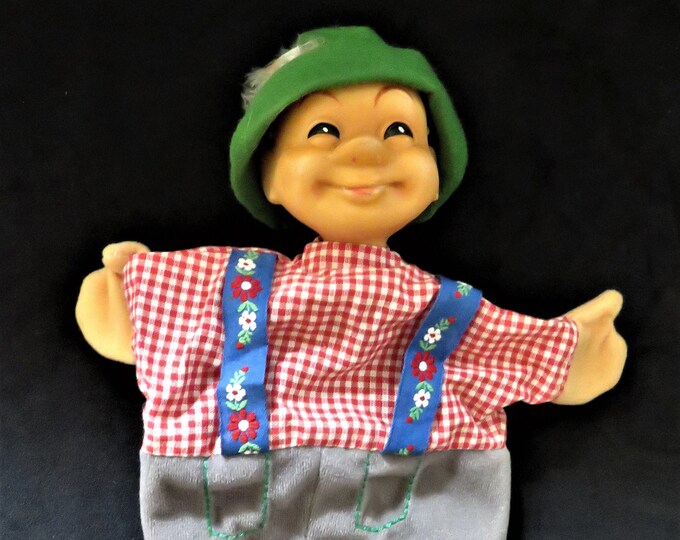 Steiff Hansel or Seppel Hand Puppet 7011/27 With Attached Tag and ...