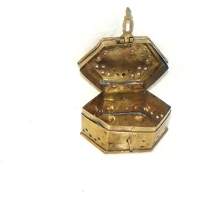 CHOICE of 3 Brass Cricket Boxes: 8 1/2x7 Oval or 4 1/8 X 3 1/2 Oval or ...
