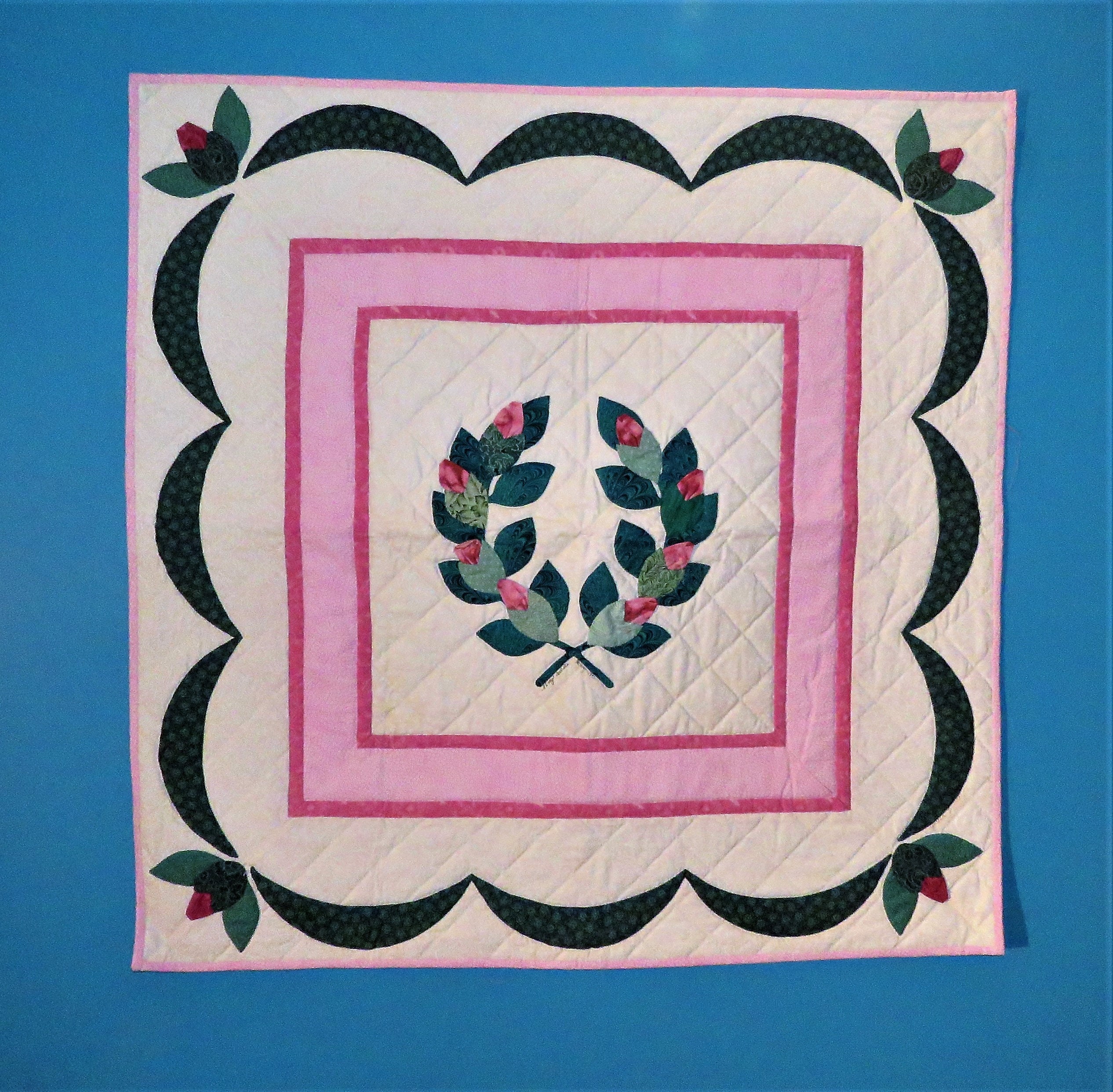 Vintage Baltimore Album Wall Hanging Shabby Chic Victorian Quilted Wall ...