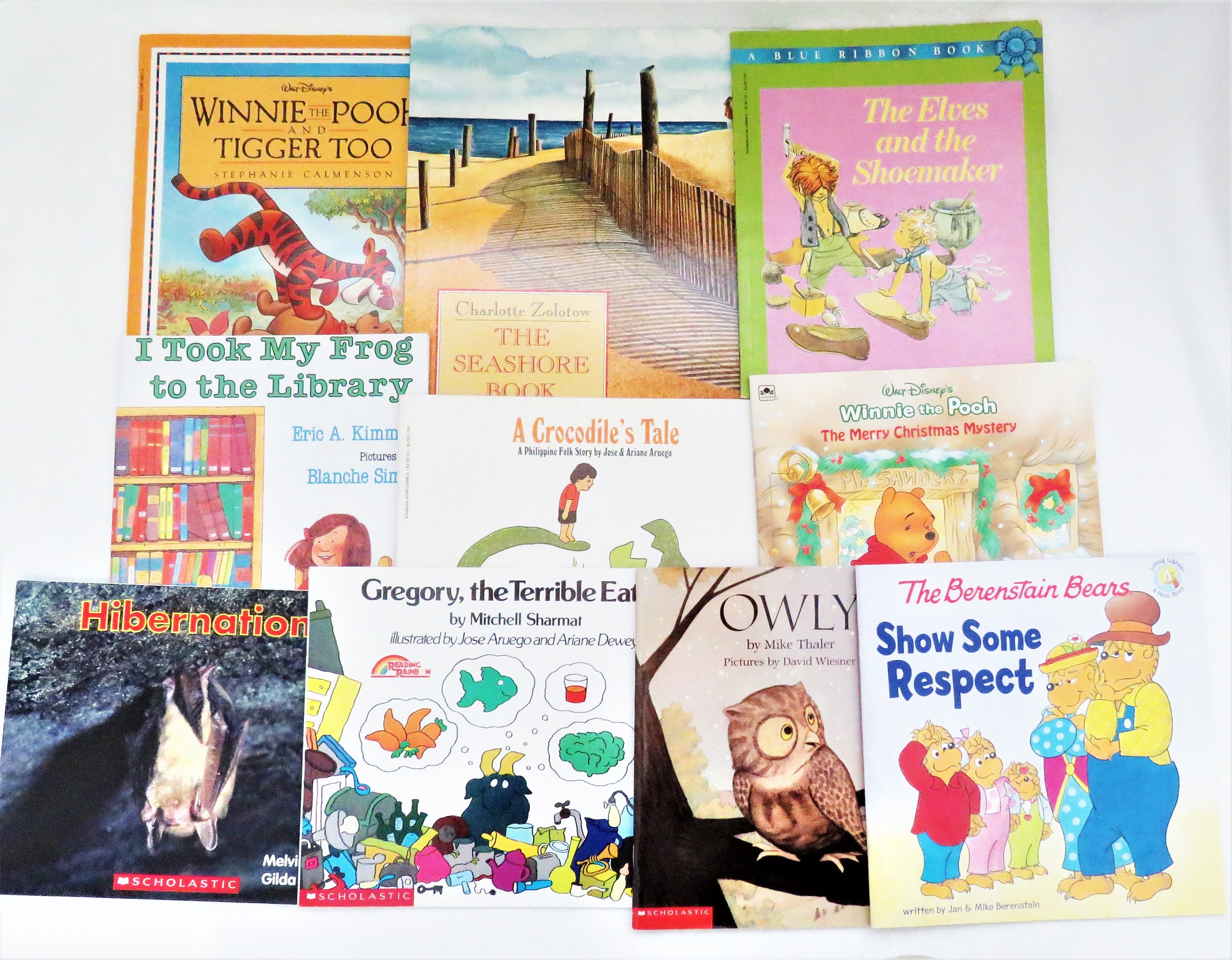 STORY / PICTURE Books for Preschool and Elementary Ages Set of 10 Story ...