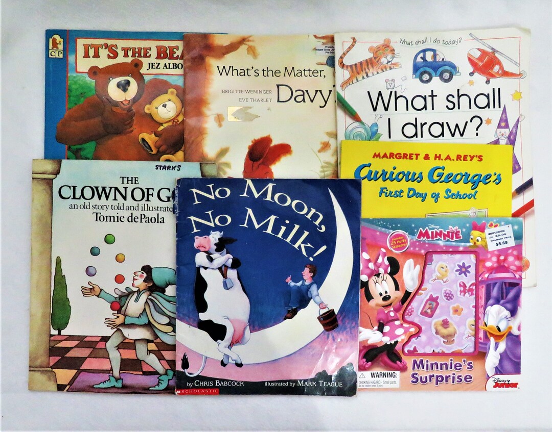 PICTURE STORY Books --7 Children's Story Books Bedtime Story Books for ...