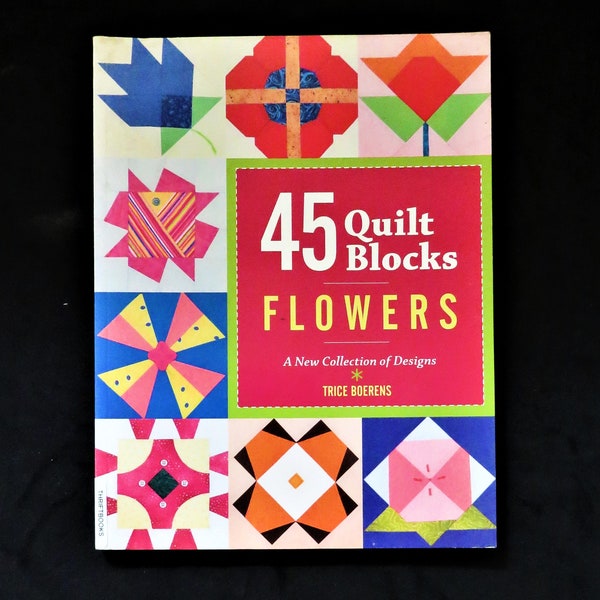 Flower Quilt Blocks - Etsy
