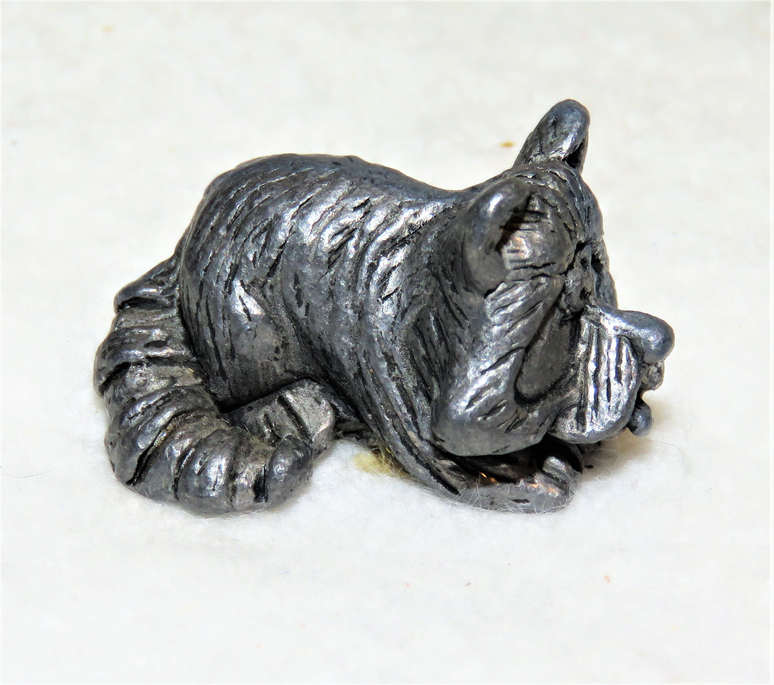 CHOICE of 5 Cast Pewter Miniature Animals: Bucking Horse Donkey Horse W ...