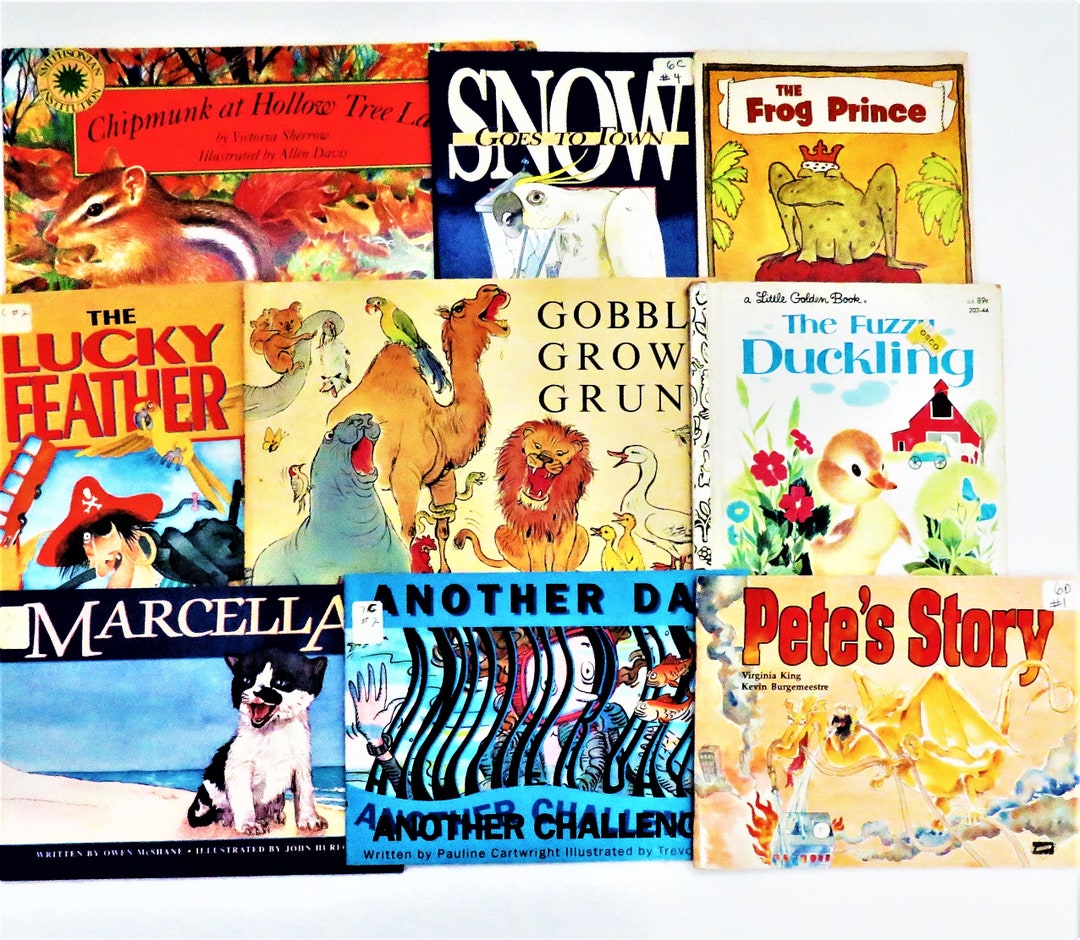 STORY / PICTURE Books for Young Children Set of 9 Stories for Preschool ...