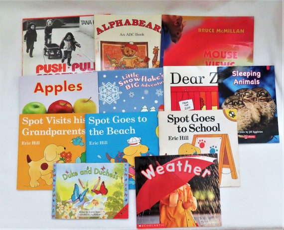 STORY / PICTURE Books for Young Children Set of 12 Early - Etsy