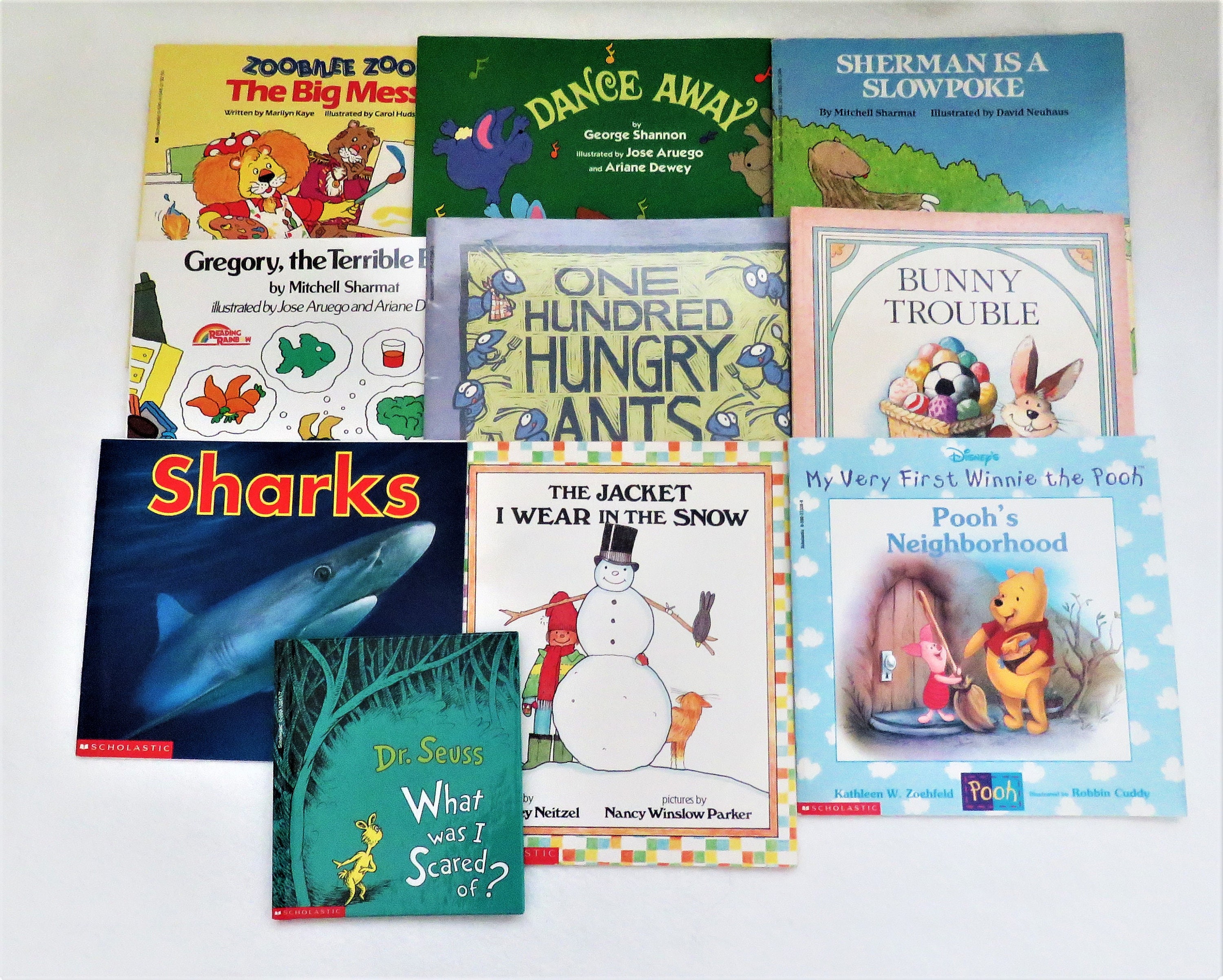 STORY / PICTURE Books for Young Children Set of 10 Early Learning Books ...