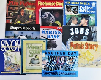 STORY / PICTURE Books Set of 10 Children's Story Books Bedtime Stories ...