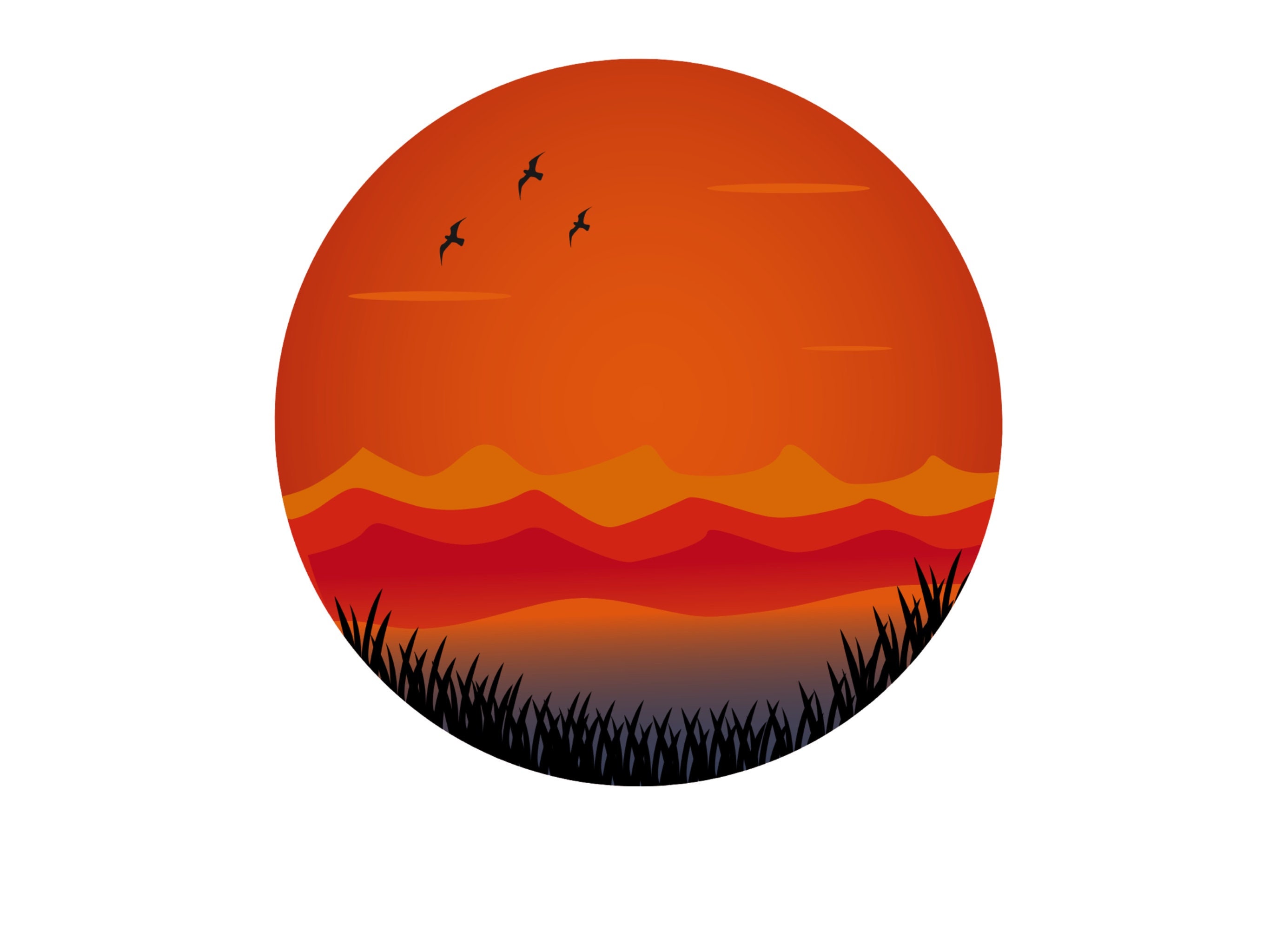 Sunset Color Palette, Sunset, Color Palette, Ipad, Procreate App ...