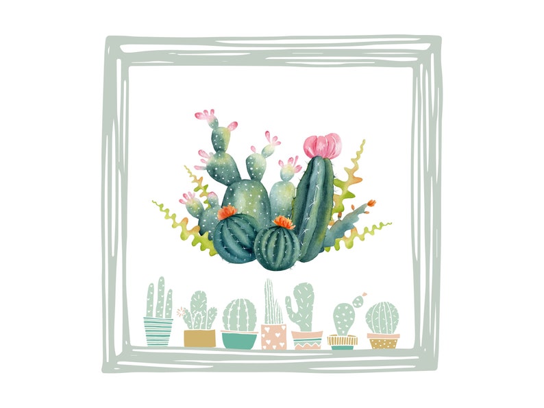 Cactus Terracotta, Cactus, Color Palette, HEX Codes, Ipad, Procreate ...