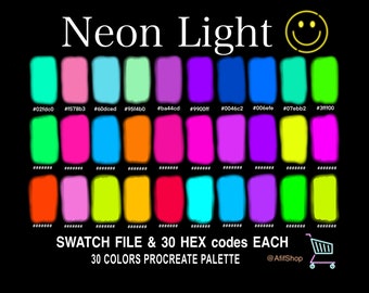 Neon Blue Hexadecimal Color Codes