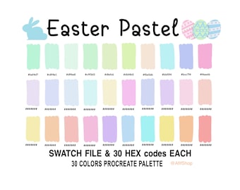 The 70s Vintage Color Palette, Color Palette, Ipad, Procreate App ...