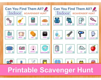 STILL Stuck at Home Scavenger Hunt Pdf File Printablehome - Etsy