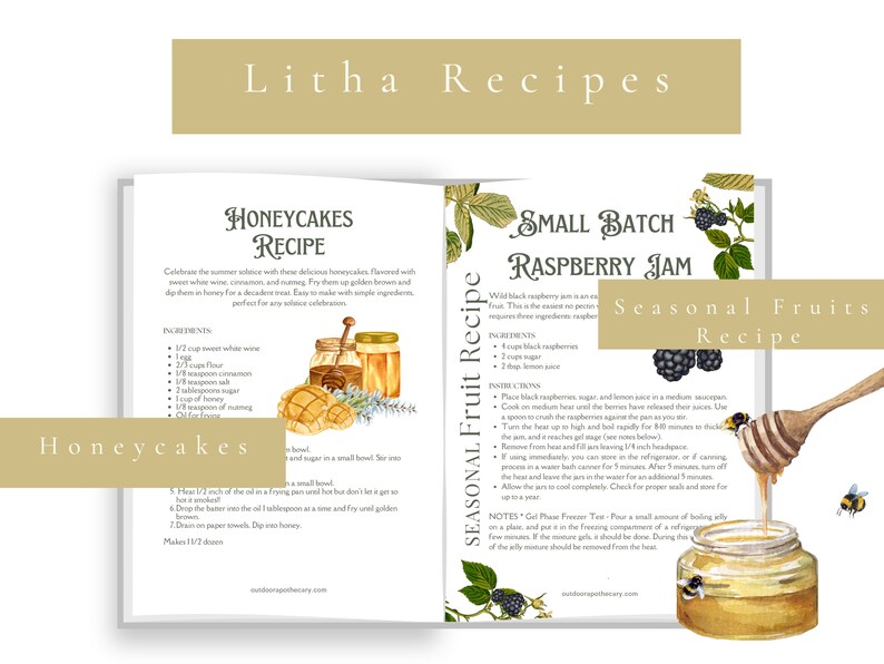 Litha Celebration Guide: Seasonal Guide, Recipes, Rituals, and Digital ...