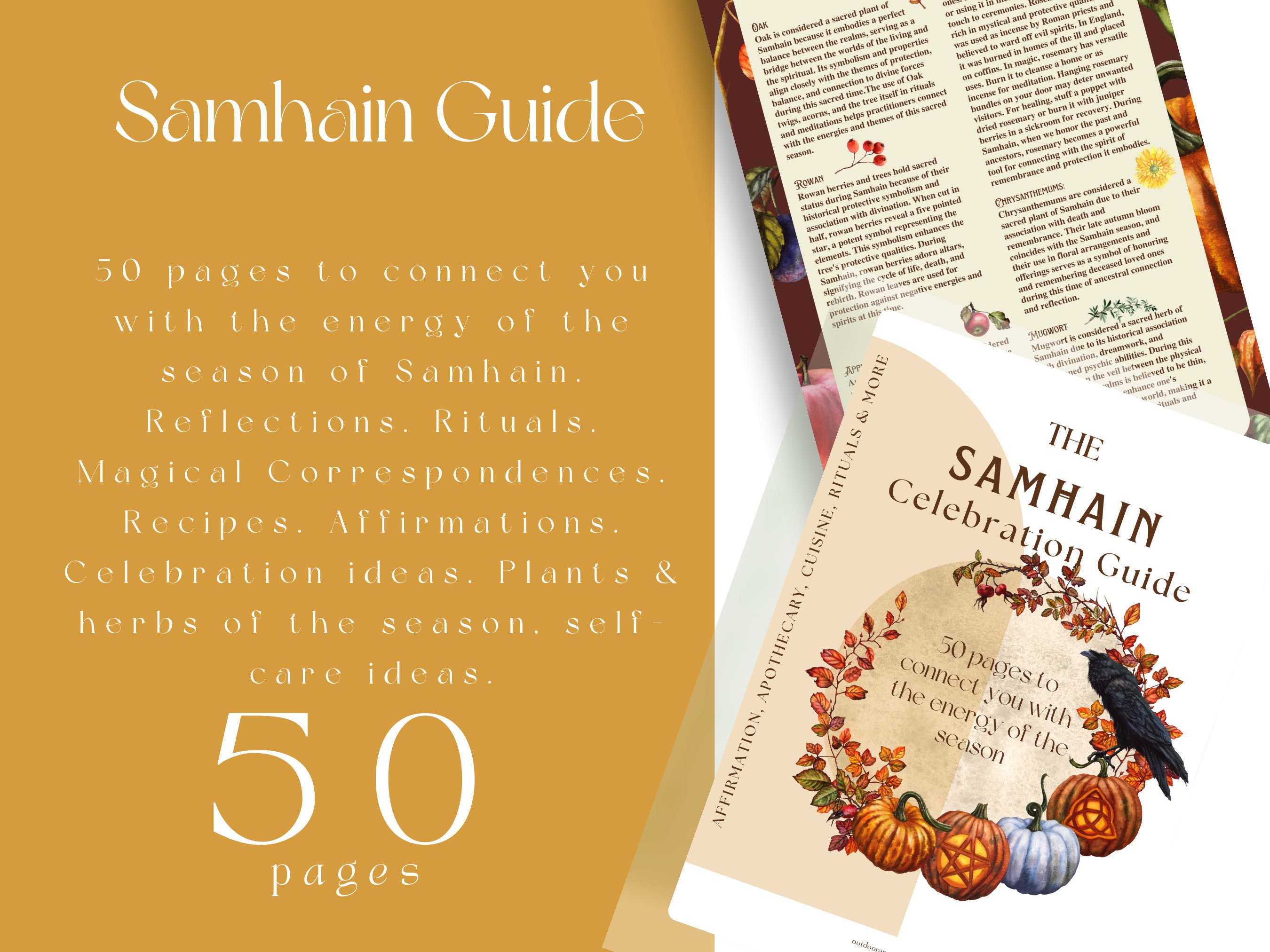 Samhain Celebration Guide: Seasonal Guide, Recipes, Rituals, and ...