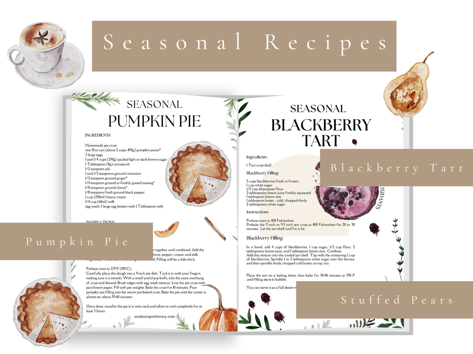 Autumn Almanach - a Guide to Self Care & Magic During the Fall Season ...