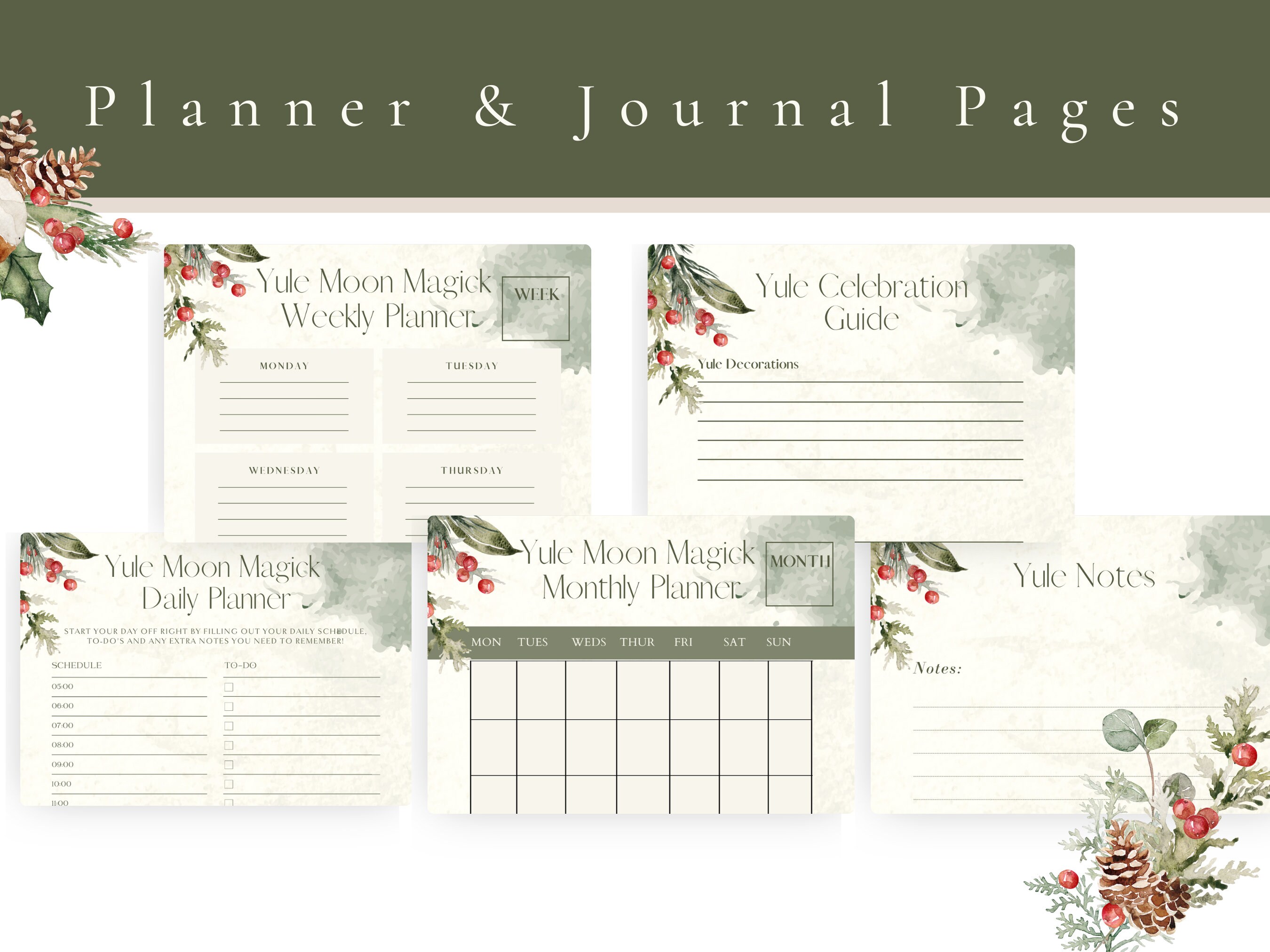 Yule Celebration Guide: Seasonal Guide, Recipes, Rituals, and Digital ...