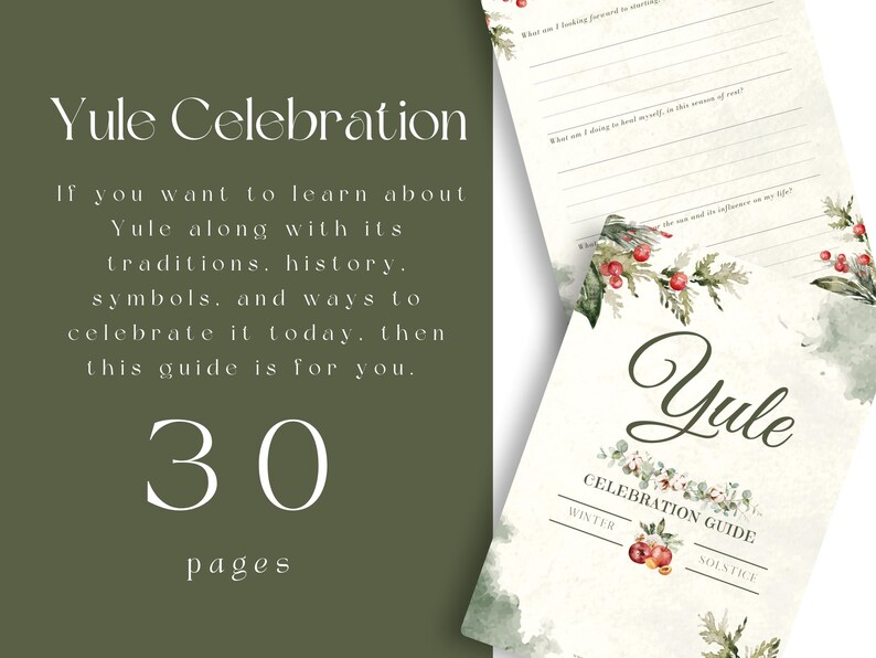 Yule Celebration Guide: Seasonal Guide, Recipes, Rituals, and Digital ...