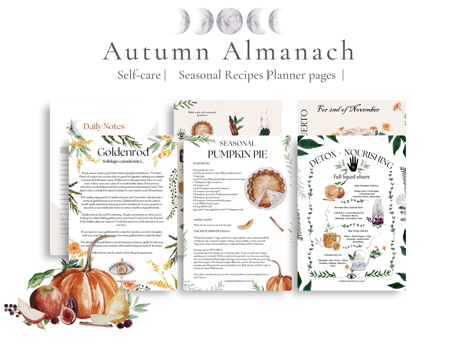 Autumn Almanach - a Guide to Self Care & Magic During the Fall Season ...