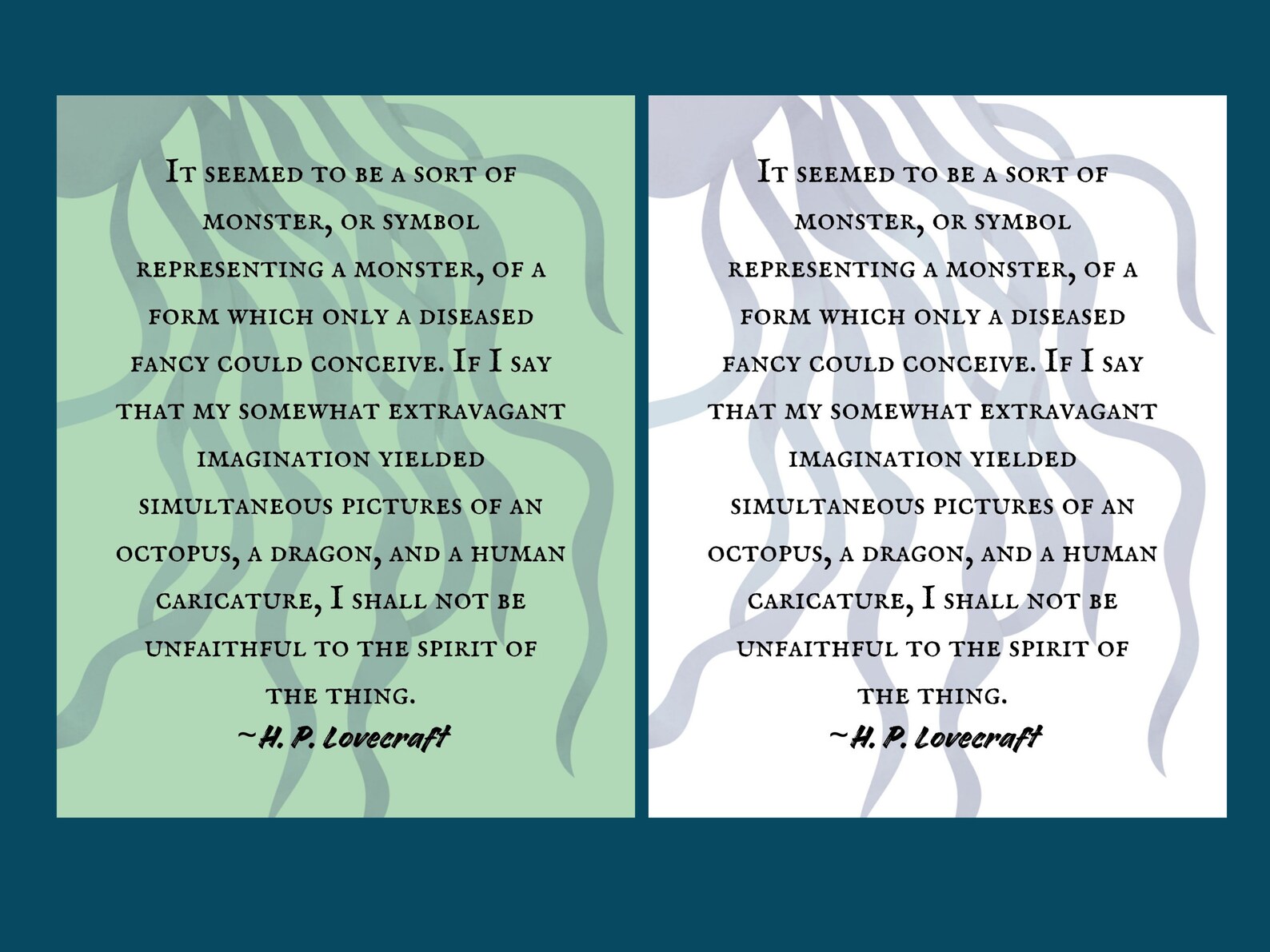 H.P. Lovecraft Digital Download - Call of Cthulhu, Lovecraftian Horror ...