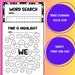 Sight Word Activity Busy Pack/bundle Word Search & Fun Vocabulary ...