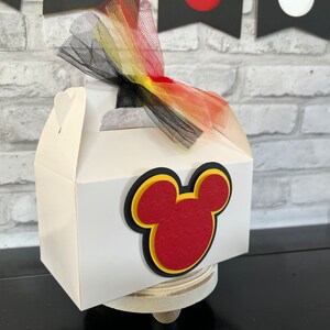 Mickey Mouse Party Favor Boxmickey Mouse Gift Boxmickey - Etsy