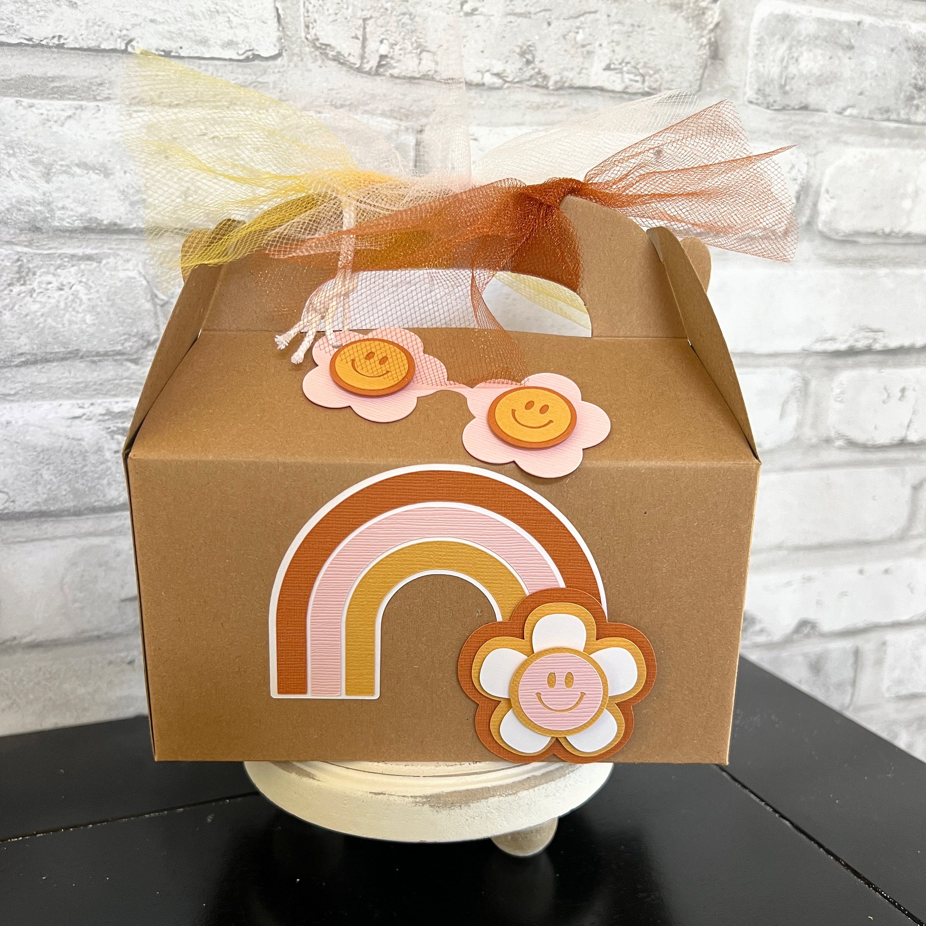 Groovy Party Favor Boxes, Hippie Party Favor Boxes, 70's Party Favor ...
