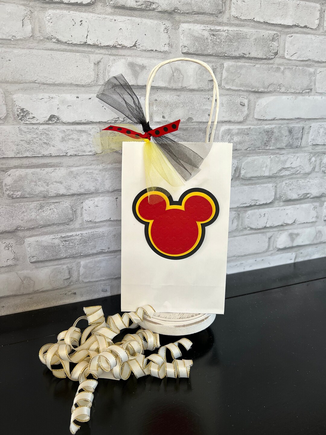 Mickey Mouse Party Favor Bagmickey Mouse Gift Bagmickey - Etsy
