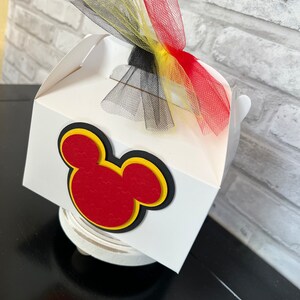 Mickey Mouse Party Favor Boxmickey Mouse Gift Boxmickey - Etsy