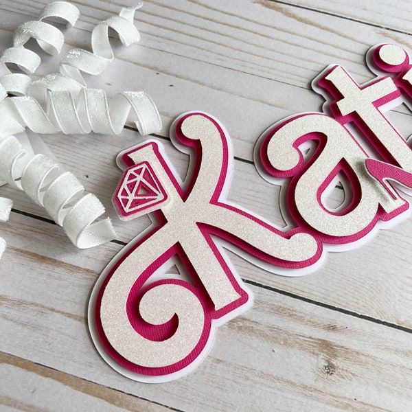 Barbie Banner - Etsy