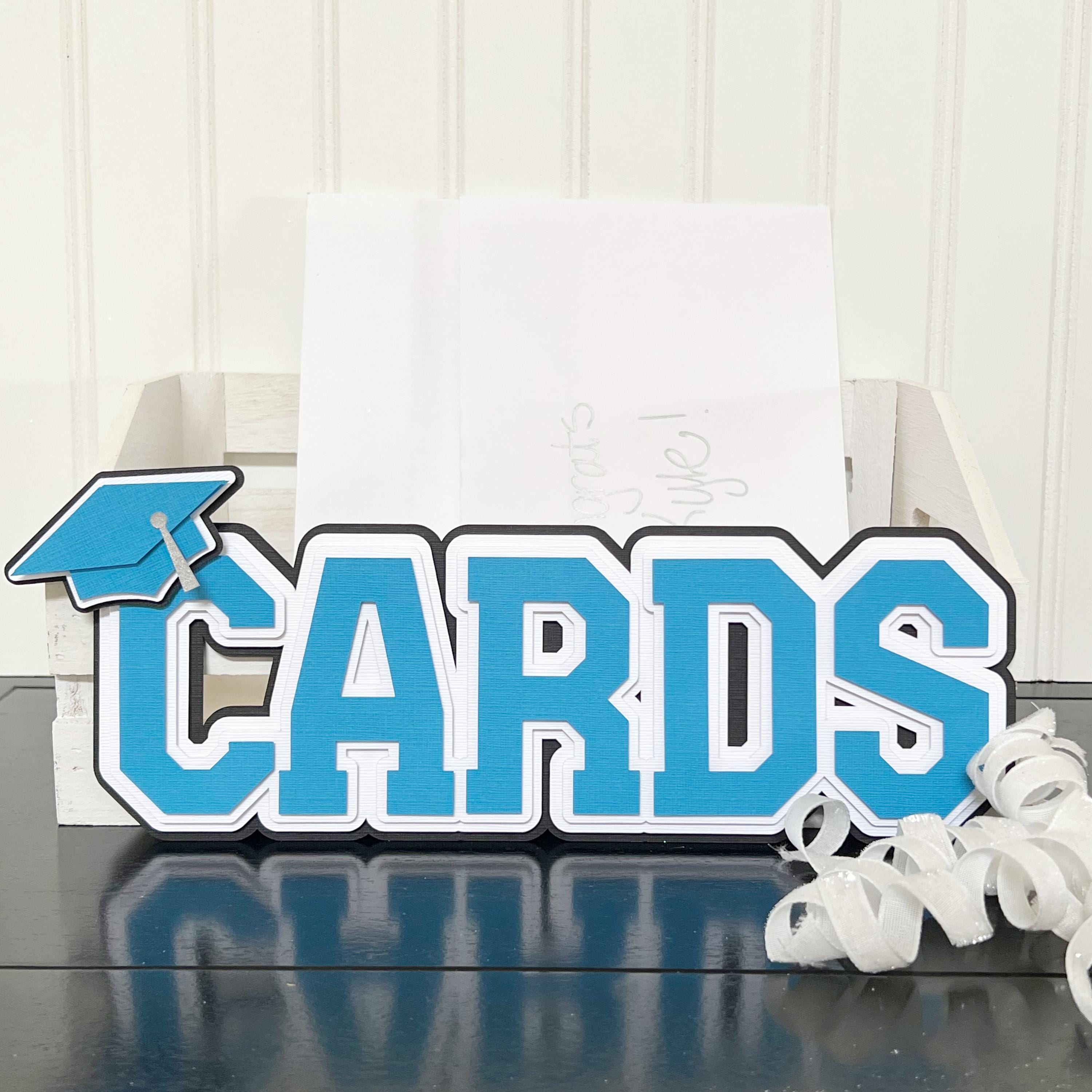 Graduation Card Banner|card Box Banner|custom Graduation Banner ...