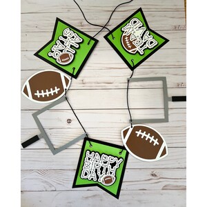 Football Cake Topper|personalized Football Cake Topper|football ...